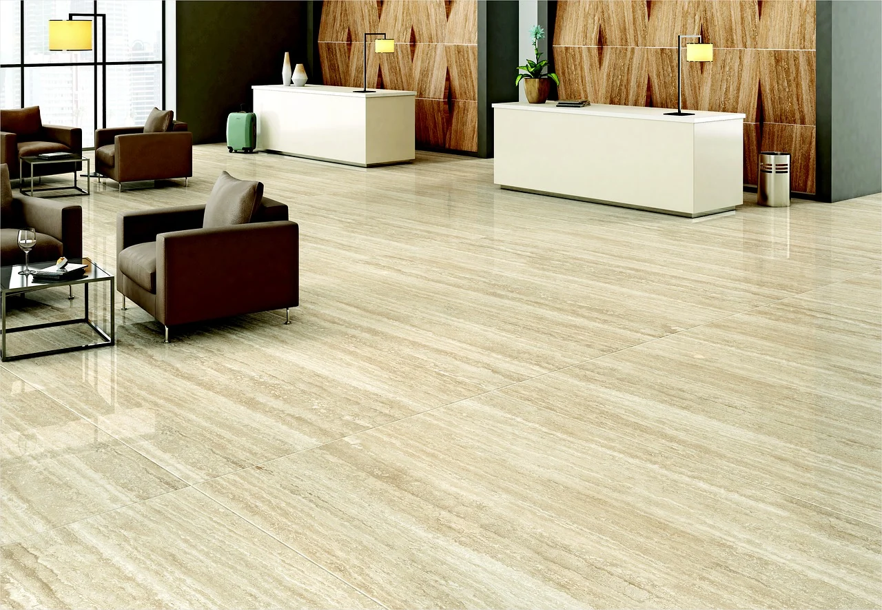 Latest Tiles Design for Floor: Living Room & Bedroom Ideas